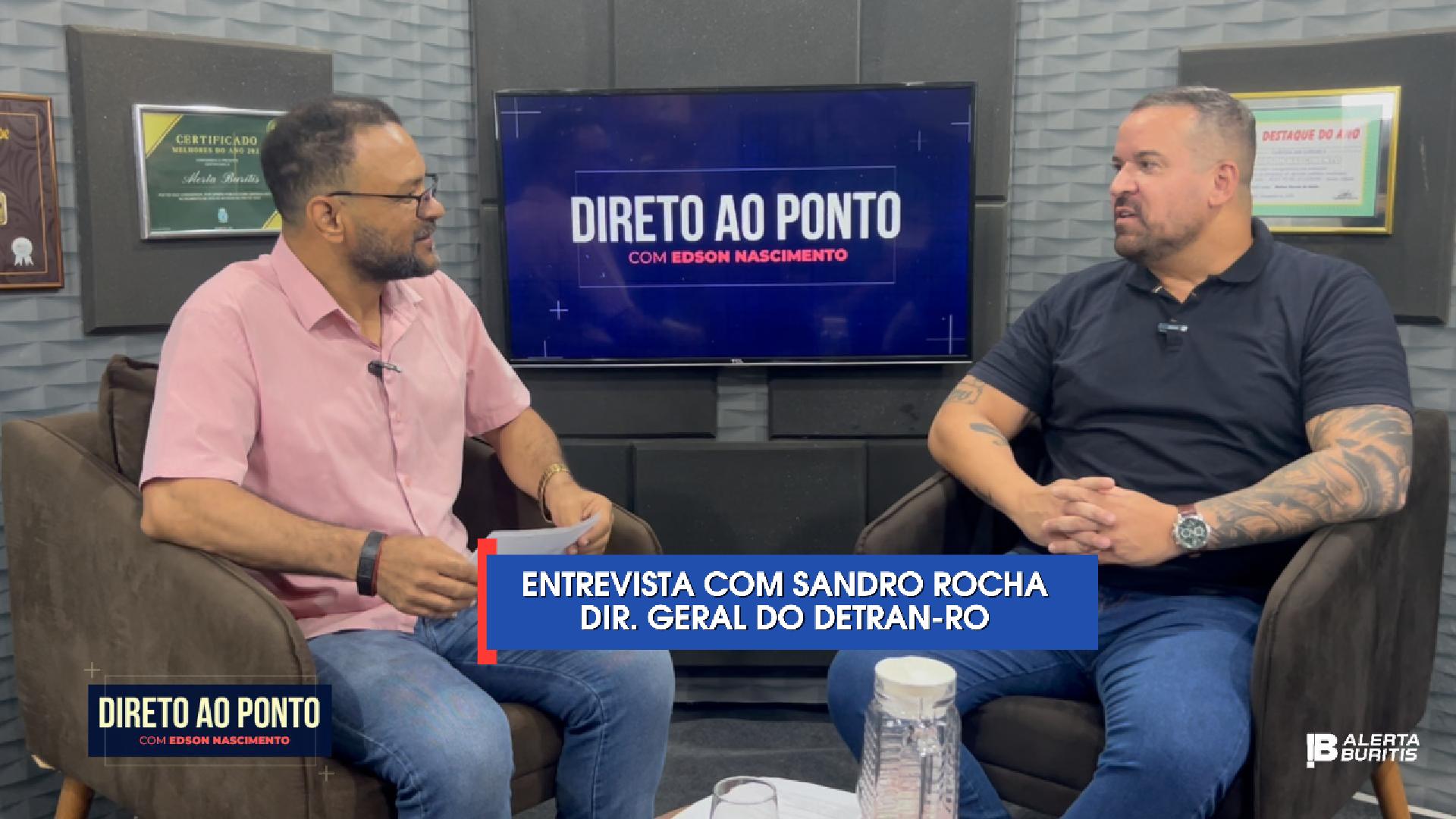 Sandro Rocha, diretor-geral do Detran visita Buritis e fala das ações ...